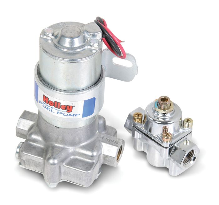 HOLLEY FUEL PUMP & REG - BLUE - Cardwells Ltd | Suppliers to the Champions